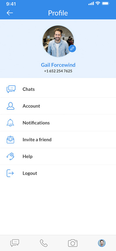 Qertsa - Flutter Chat App UI Template by ogwebsolutions | CodeCanyon
